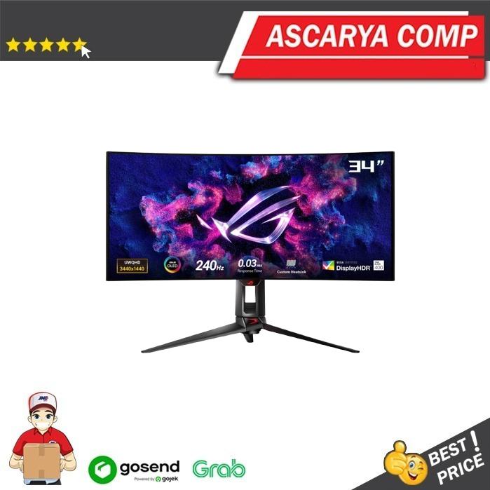 Jual ASUS ROG Swift OLED PG34WCDM 34 Inch Gaming Monitor - UWQHD 240Hz ...