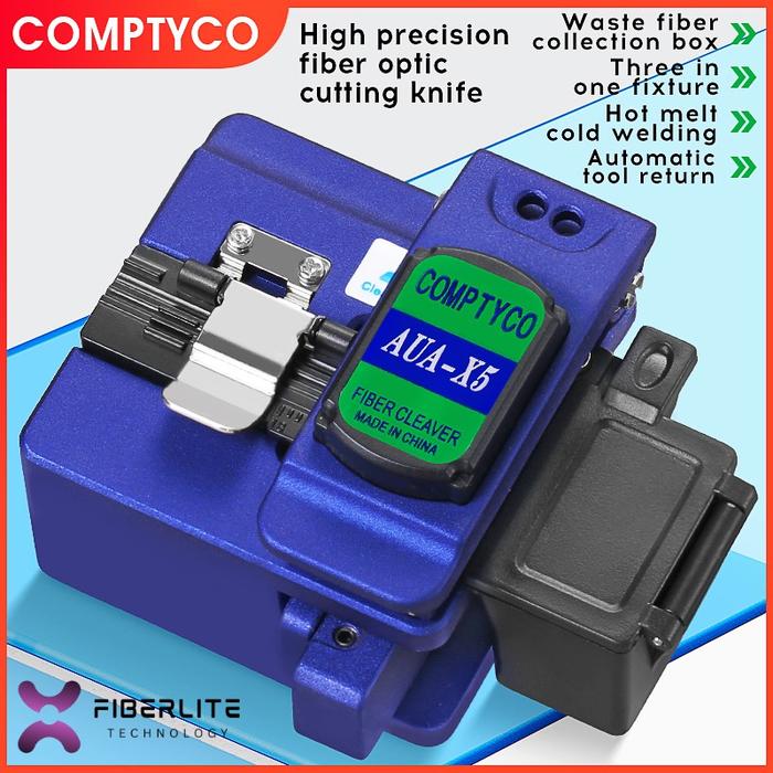 Promo AUA-X5 Fiber Cleaver Cutter Fiber Optik COMPTYCO Fly Cocok untuk ...