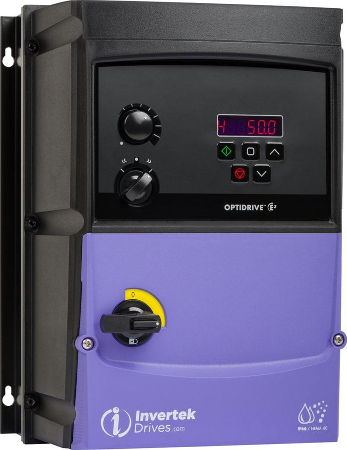 Jual Inverter Invertek Optidrive E3 IP66 Switched, 1 Ph. Input, 3 Ph ...