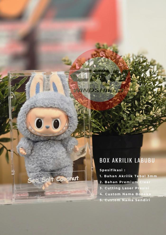 Jual Kotak Box Akrilik Boneka LABUBU | Labubu | Kotak Box Akrilik | Box ...