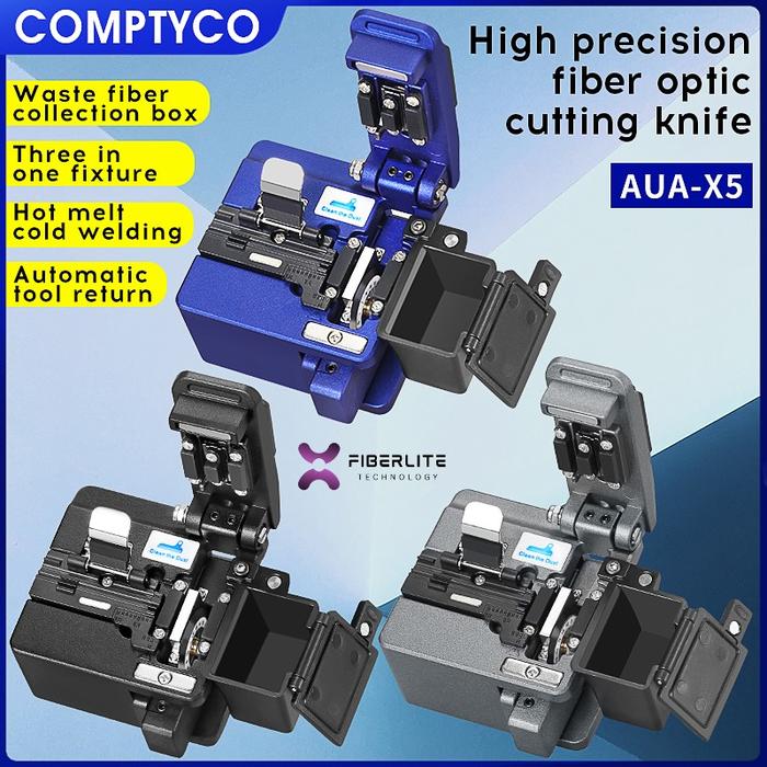 Jual AUA-X5 Fiber Cleaver Cutter Fiber Optik COMPTYCO Fly Cocok untuk ...