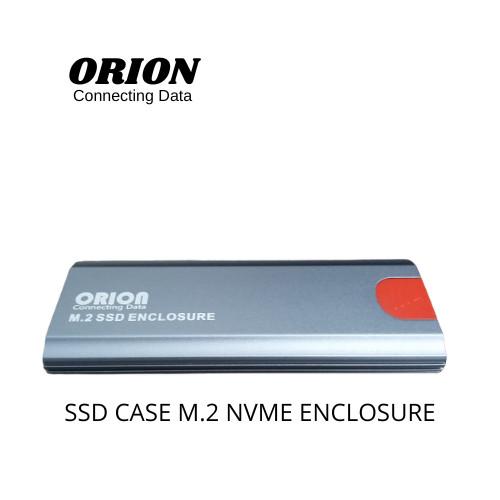 Jual ORION SSD Enclosure NVMe / M2 SATA / SATA 2,5" External Case - M.2 ...