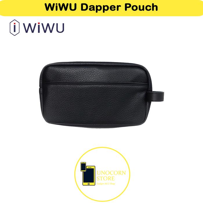 Jual Clutch Tas WiWU Dapper Travel Pouch Accessories Gadget Storage Organizer Bag - Kota ...