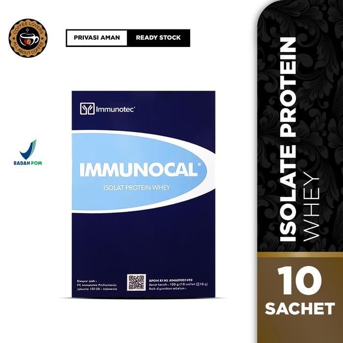 Jual Immunocal Isolat Protein Whey Susu Imunocal Isi 10 Pcs/ Box - 1 Box - Jakarta Utara ...