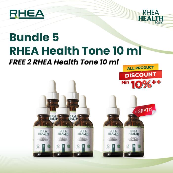 Promo Bundle 5 Rhea Health Tone 10 ml - Jakarta Selatan - Rhea ...