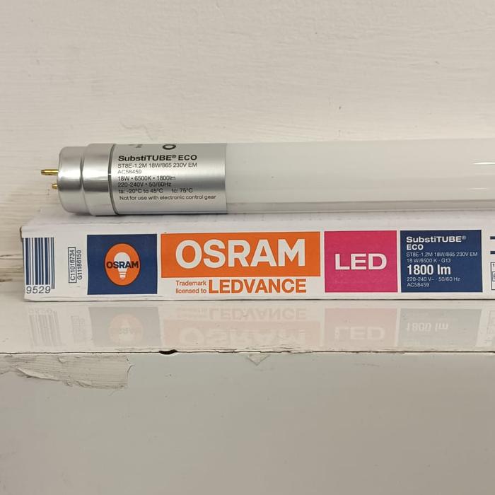 Jual OSRAM TL LED 17,5W 6500K 2100 Lumen 120cm Cahaya Putih - Jakarta ...