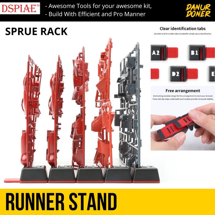 Jual Dspiae Sprue Rack Model Kit Runner Stand - Kab. Sidoarjo ...