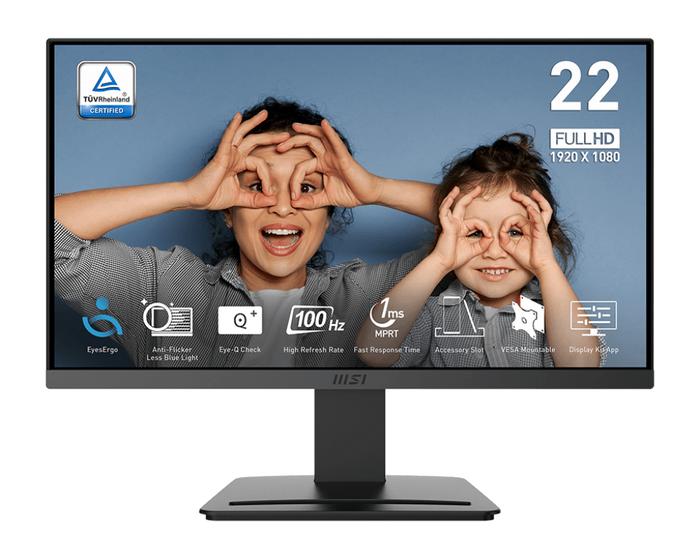 Jual MSI PRO MP223 E2 Monitor | 21.45" Inch | FHD | 100Hz | 1ms (MPRT ...