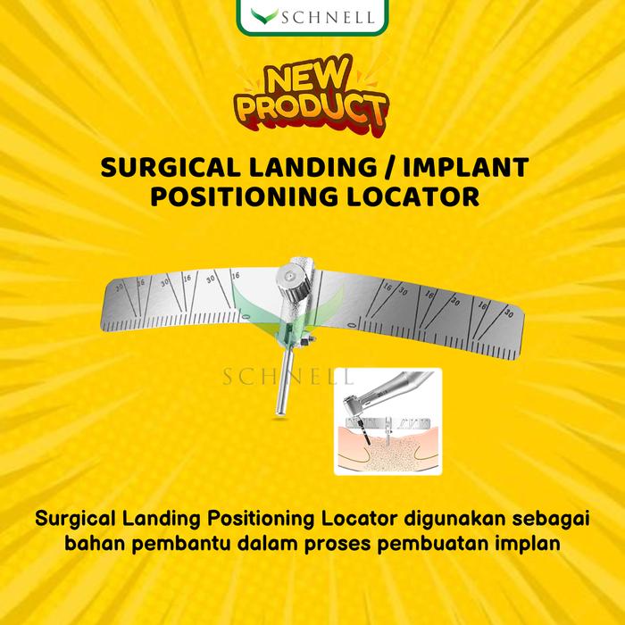 Promo Dental Surgical Landing/Implant Positioning Locator/Penggaris Ukur Gigi Implan/Panduan ...