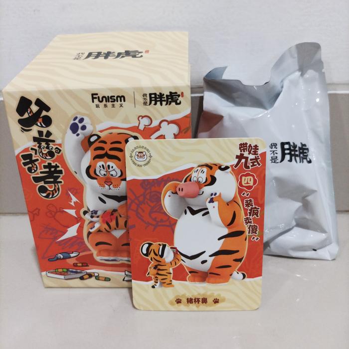 Jual Funism alexander the fat tiger roaring love series blind box ...