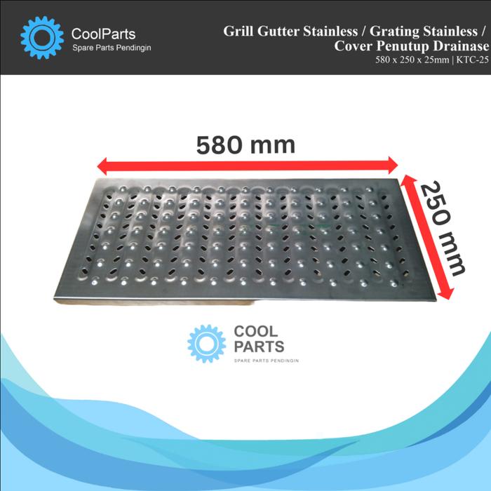 Jual Grill Gutter Stainless/ Grating Stainless / Cover Penutup Drainase ...