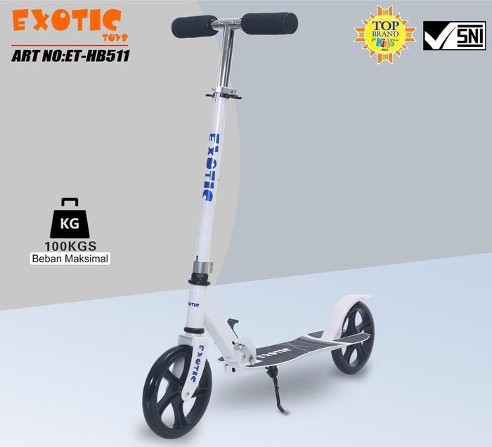 Jual Scooter Otoped Exotic HB 512 / Skuter lipat murah - 511 PUTIH ...