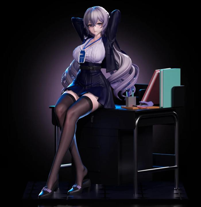 Jual Lou Lan Studio Bronya Zaychik Honkai Impact 3 FIGURE STATUE - B ...