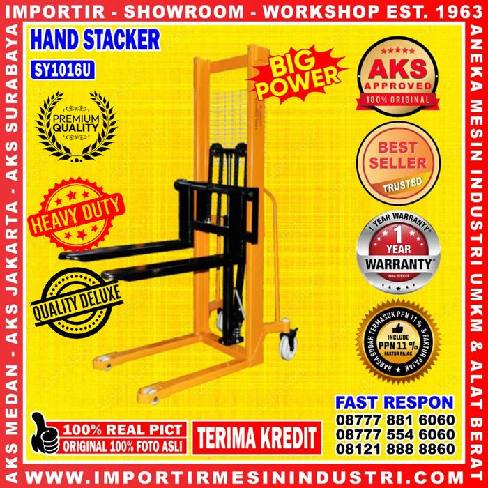 Jual Lift Hand Stacker Alat Berat 1000 Kg AKS - SY1016U - Jakarta Utara ...