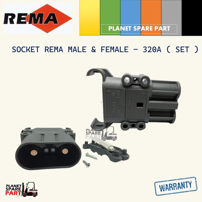 Promo Socket Rema 320A 150V – Rema 320A M&F (Set : Male & Female ...