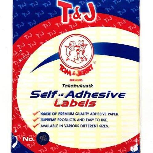 Jual Label Tom & Jerry / Sticker Tom and Jerry Ukuran Kecil - 1 box isi ...