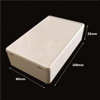 Jual box elektronik kotak instrumen PCB enclosure PVC plastik - Putih ...