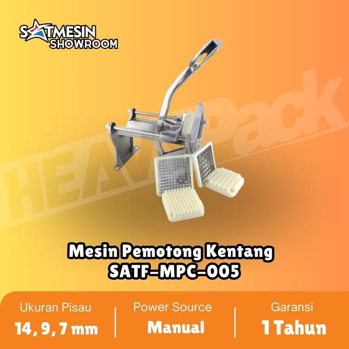 Jual Alat Pemotong Kentang Manual SATF-MPC-005 SATMESIN - Kota Tangerang - Heavypack | Tokopedia