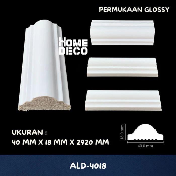 Jual [LAIV] Wall Moulding PVC List Dinding Lis Profil Ukuran Dinding ...