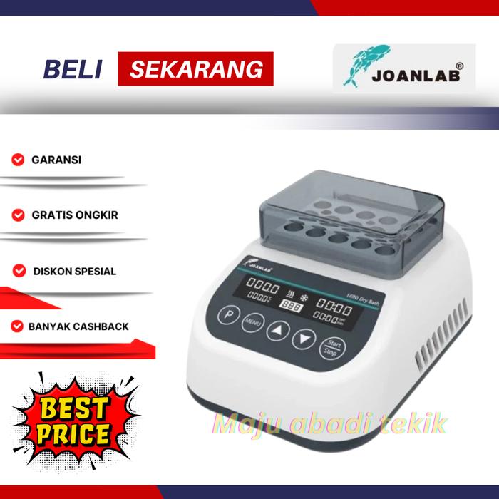 Jual MDB100 Mini Dry Bath Incubator with Block 15 x 2 ml, Drybath Incubator - Jakarta Barat ...