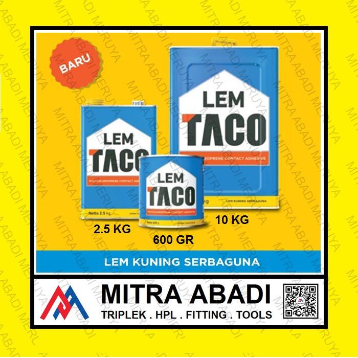 Jual Lem TACO Galon 2.5kg Kuning Fox HPL PVC Sheet Vinyl Lantai ...