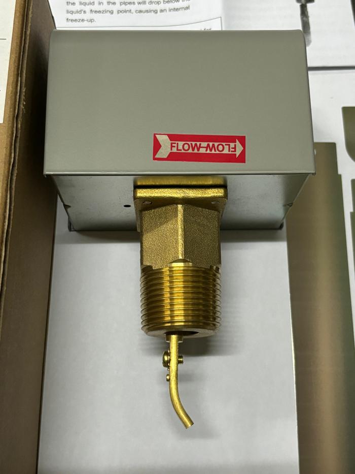 Jual Flow Switch Johnson F61kb-11C Flow Control alat ukur laju air ...