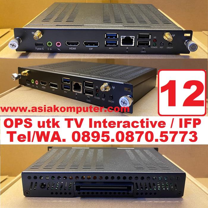 Jual OPS Mini PC Intel i7 Gen12 TV Interactive Display Whiteboard ...