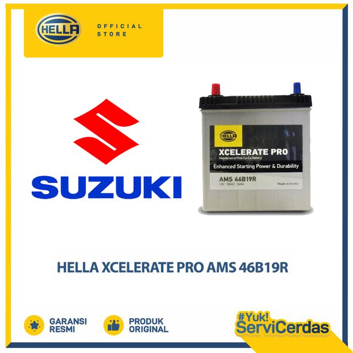 Promo Aki Mobil Suzuki Hella Aki Mobil Kering - ESCUDO Cicil 0% 3x ...