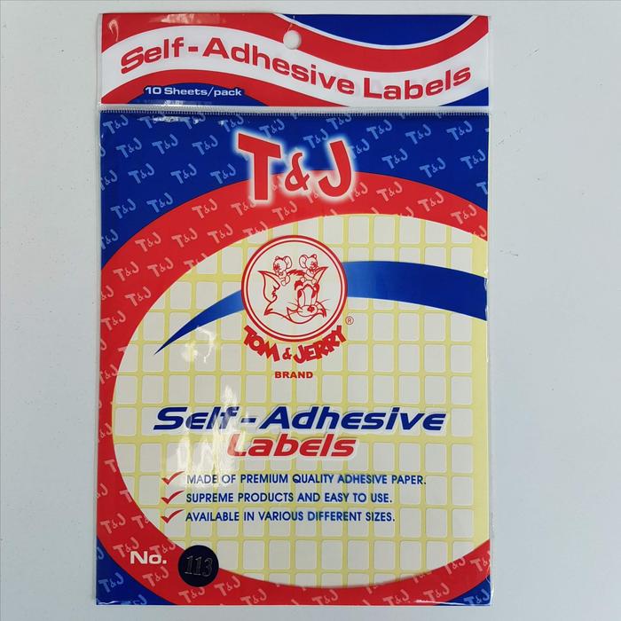 Jual Label Tom & Jerry / Sticker Tom and Jerry Ukuran Kecil - 1 box isi ...