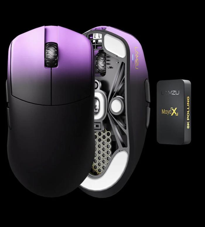 Promo Lamzu Maya X Wireless 8K Gaming Mouse Ultra-lightweight Pixart ...