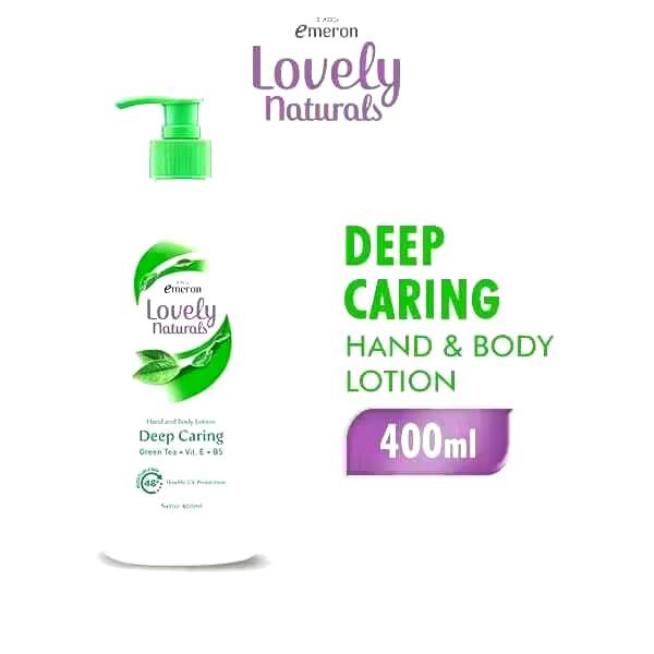 Jual EMERON LOVELY NATURALS PUMP 400ML - HAND BODY EMRON LOVELY ...