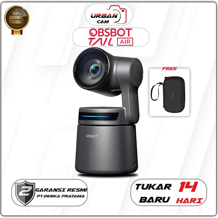 Promo OBSBOT Tail Air AI-Powered 4K PTZ Streaming Camera / Webcam ...