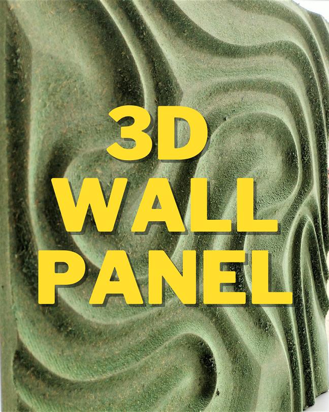 Jual Dekorasi Dinding 3D Wall Panel Dinding HMR MDF Hijau PVC Plywood ...
