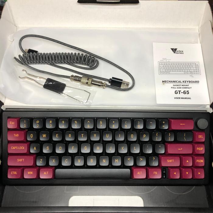 Jual VortexSeries GT65 V1 Wireless Mechanical Keyboard Switch Aflion ...