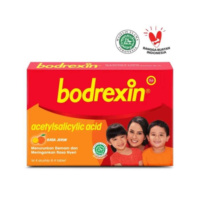 Jual bodrexin anak tablet isi 1 box isi 4 strip x 4 tablet original 100 ...
