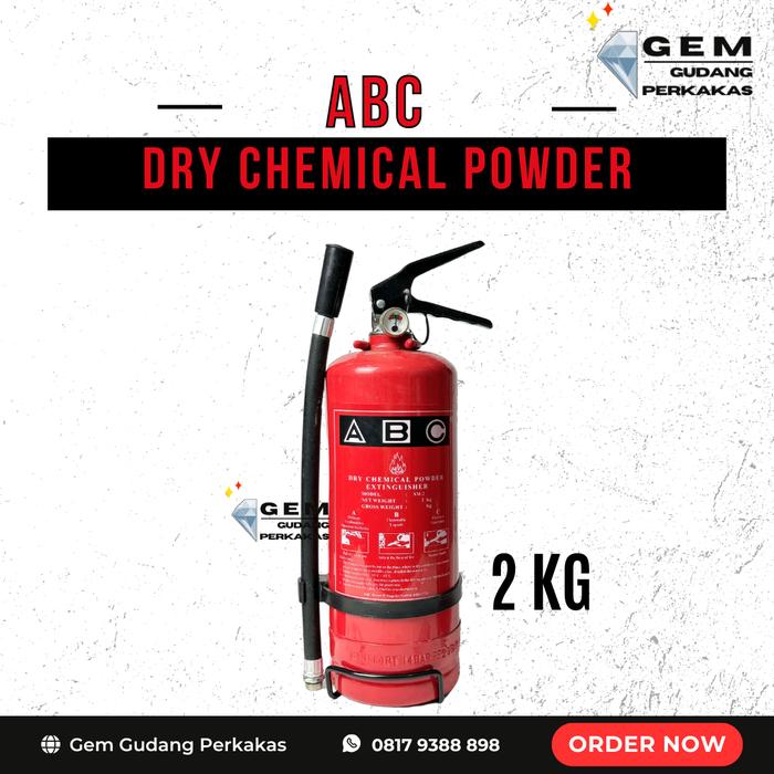Jual APAR ABC Powder 1 KG 2 KG 3 KG (Dry Chemical Powder) Alat Pemadam ...