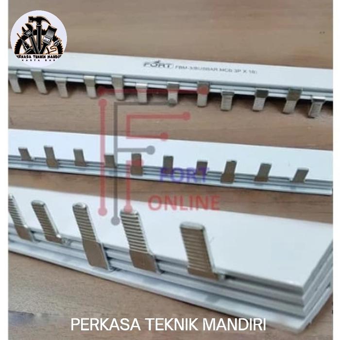 Jual BUSBAR SISIR JUMPER MCB 3 PHASE 100A 3p MEREK FORT - Jakarta Barat ...