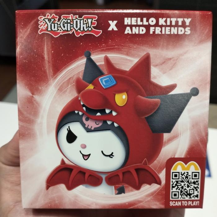 Jual Happy Meal Yugioh x sanrio 2024 Mcd Dark black magician Girl Blue ...