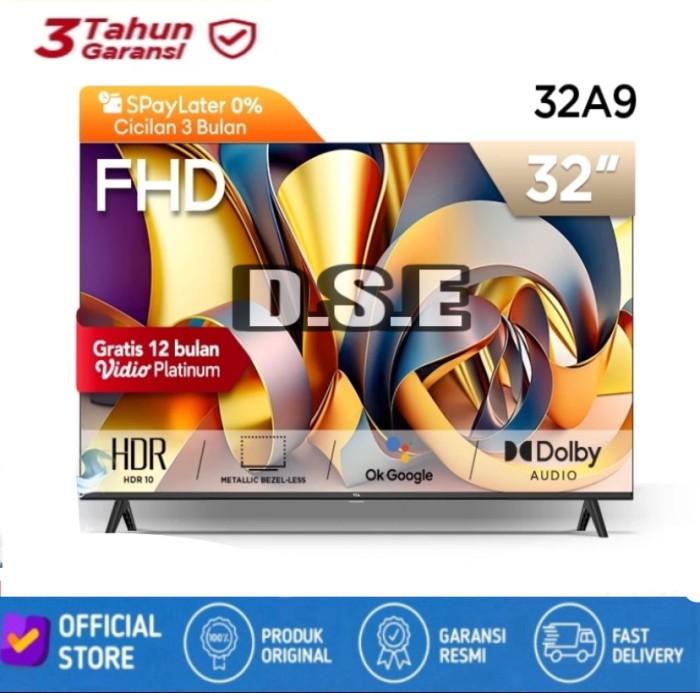 Jual TCL 32 inch Smart LED TV - Android 11.0 - FHD - Dolby Audio - GVA ...