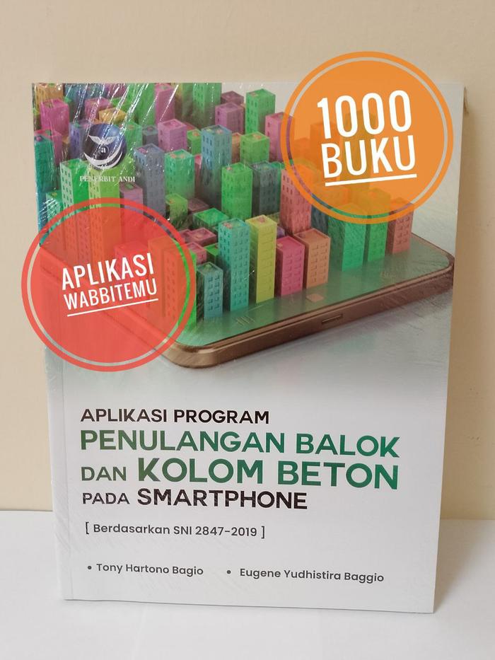 Jual Buku teknik sipil Aplikasi program PENULANGAN BALOK DAN KOLOM ...