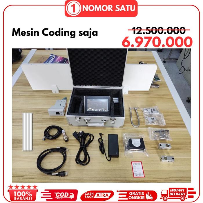 Promo Mesin Coding Printer Otomatis YMZ-150P//Machine Expired Date ...