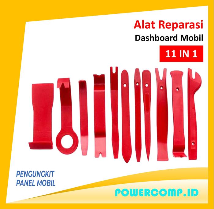 Jual 19 pcs Set Alat Pembuka Dasbor Trim Panel Klip Interior Panel ...