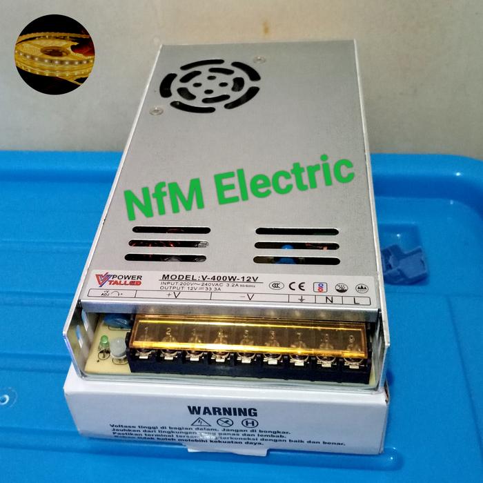 Jual TALLED Power Supply TLD-400H-12 Indoor / Trafo Adaptor 12V 33,3A 400W - Jakarta Pusat - NfM ...