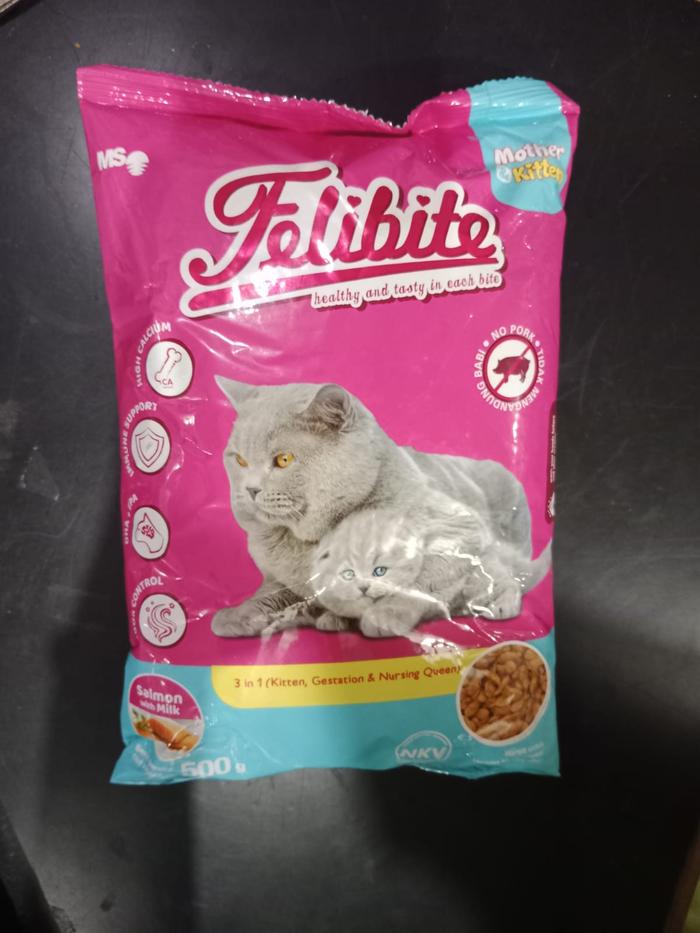 Jual Felibite Mother and Kitten 500 gram - Salmon Ikan - Kota Malang ...