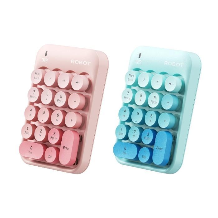 Jual ROBOT Keyboard Numeric Wireless RK02 - pink - Kota Semarang ...