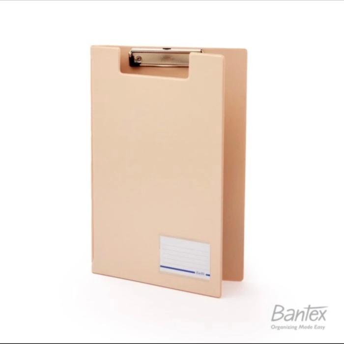 Jual clip board Bantex 4211 /papan jalan folio Bantex lipat - peach ...