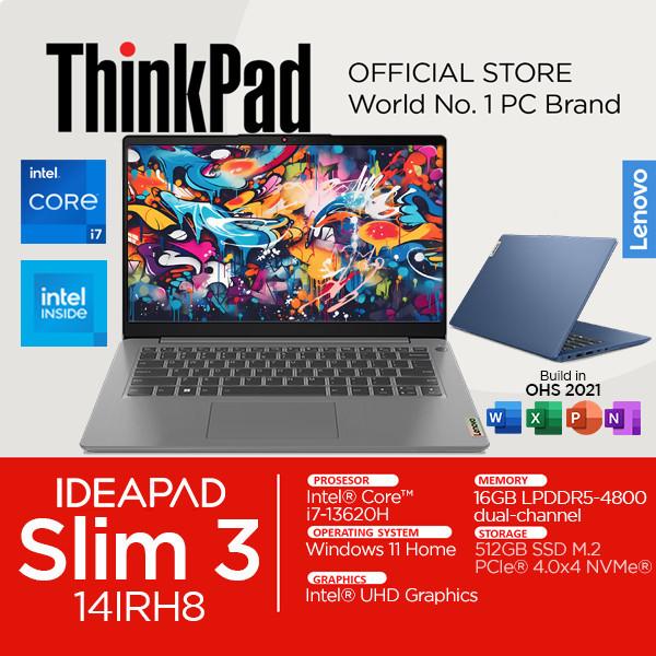 Promo Lenovo IdeaPad Slim 3 Core I7 13620H 16GB RAM 512GB SSD 14 Inch ...