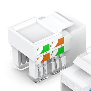 Jual Vention Konektor RJ45 Cat 5e/6 Modular - Cat.5e-IRE, 180 Degree ...