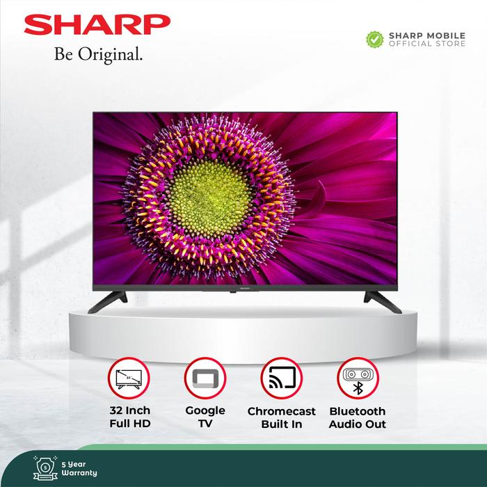 Promo Sharp 2T-C32GH3000i LED Digital TV 32 Inch / 2K Google Cicil 0% ...
