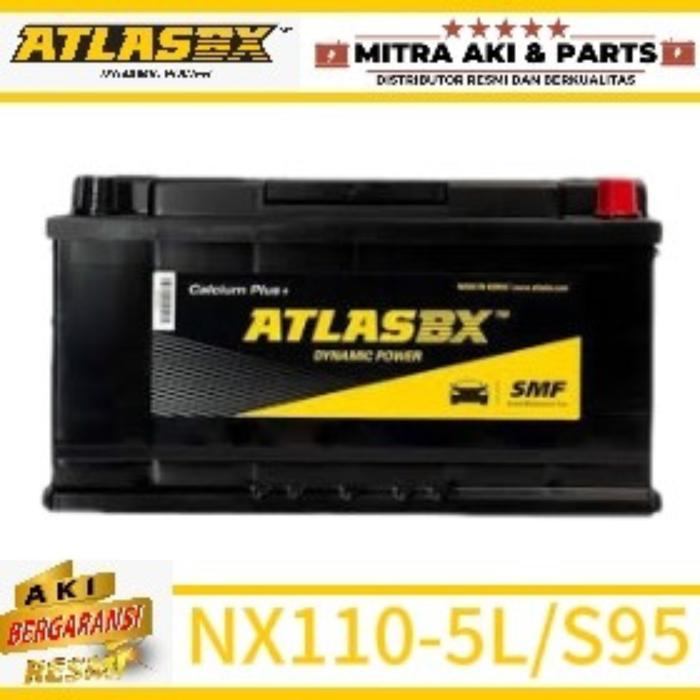 Jual ATLASBX Aki Mobil FORTUNER DIESEL Type NX110-5L/S95 MF aki kering kualitas terbaik Buatan ...